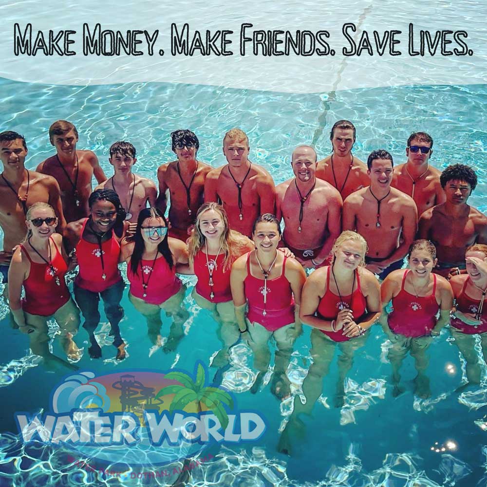 Now Hiring : Welcome to Water World