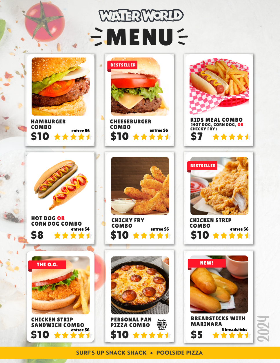 Tasty Treats : Welcome to Water World